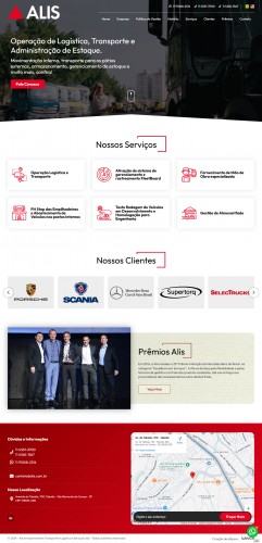 Criação de Sites para Empresas de Logística, Transporte e Estoque | WebCis