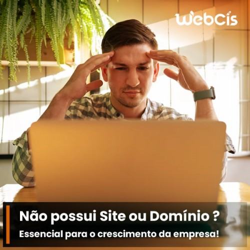 Sua Empresa - Soluções de Site e Domínio | WebCis Criação de Sites